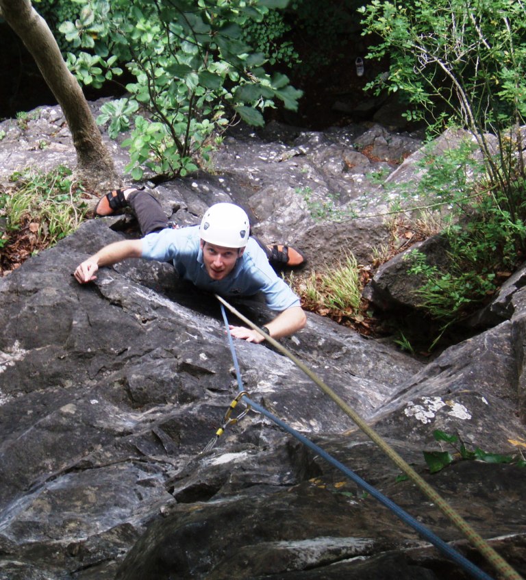 Winter and Rock Climbing Conditions: 05-08-10, Wye Valley - Rock Climbing