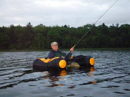 Steve Dobson's Fisherman's Blog: How To Get Started Float Tube Fly Fishing