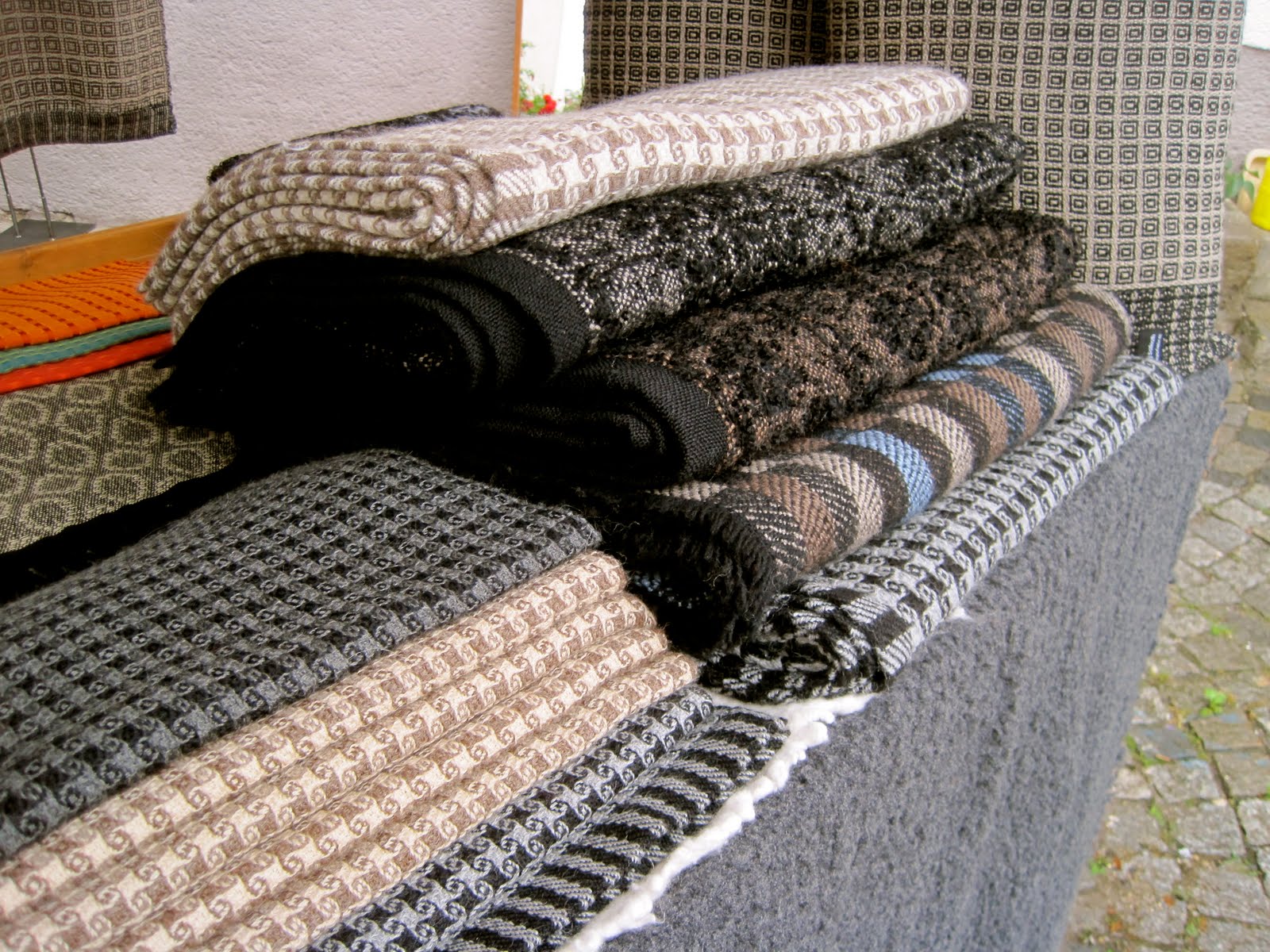 martha's vienna: Fabulous Textiles at the Haslach Weaver's Market