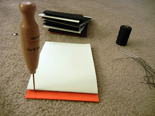 Kate's Creative Saga: Process: Exposed Spine Bookbinding