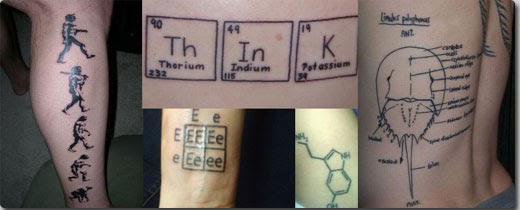 Periodic Table Tattoos