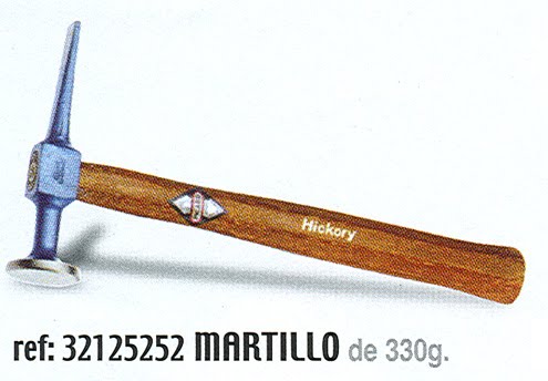 Herramientas y mecanismos.: Evolución del martillo
