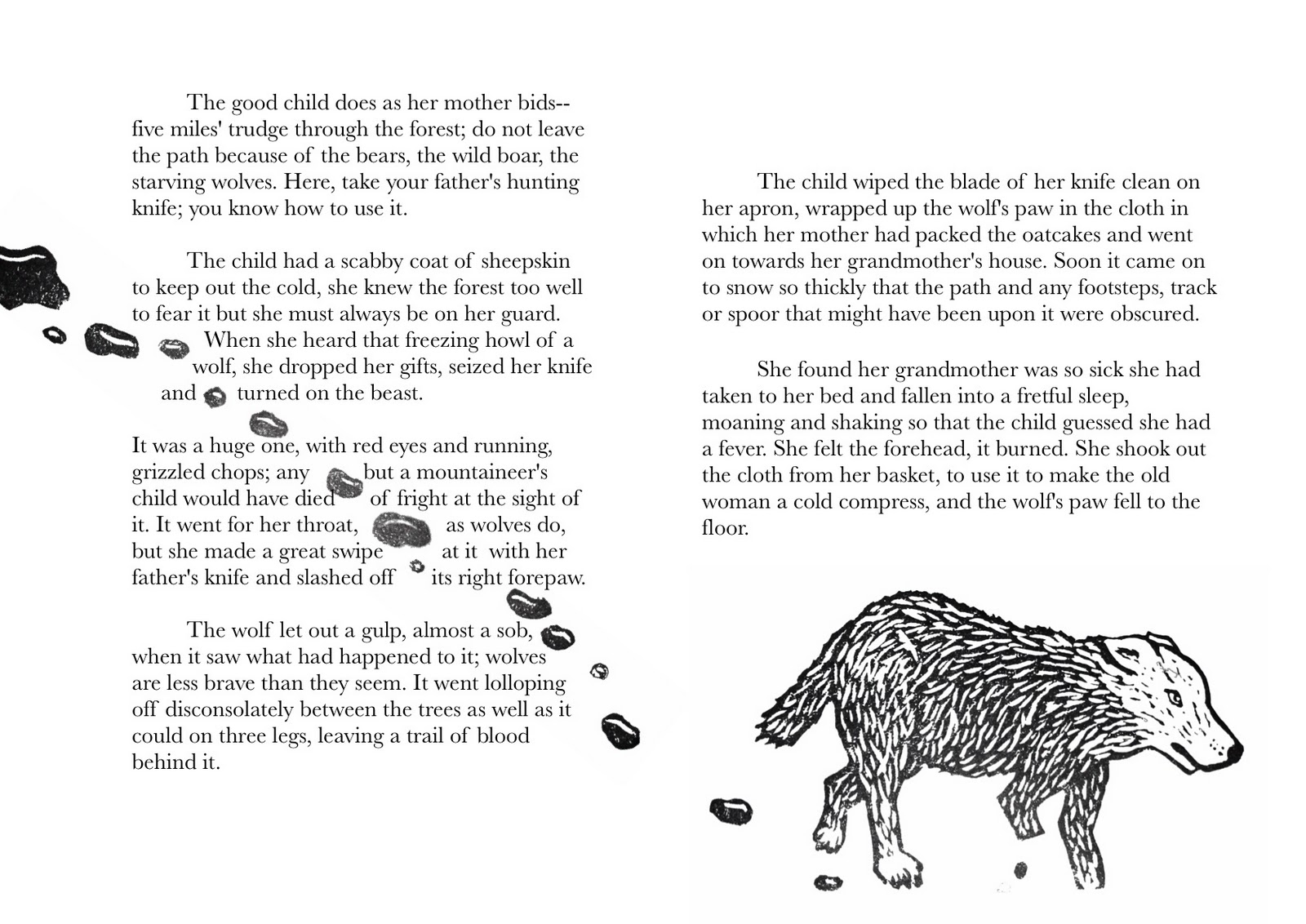 Jadeth's blog: 'The Werewolf' Angela Carter Story.