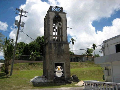 Saipanda Saipan: Saipanda at the German Bell Tower