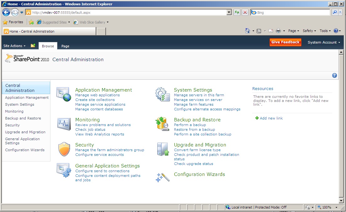 Azure & Co: Installing SharePoint 2010 on Windows 2008 Server R2