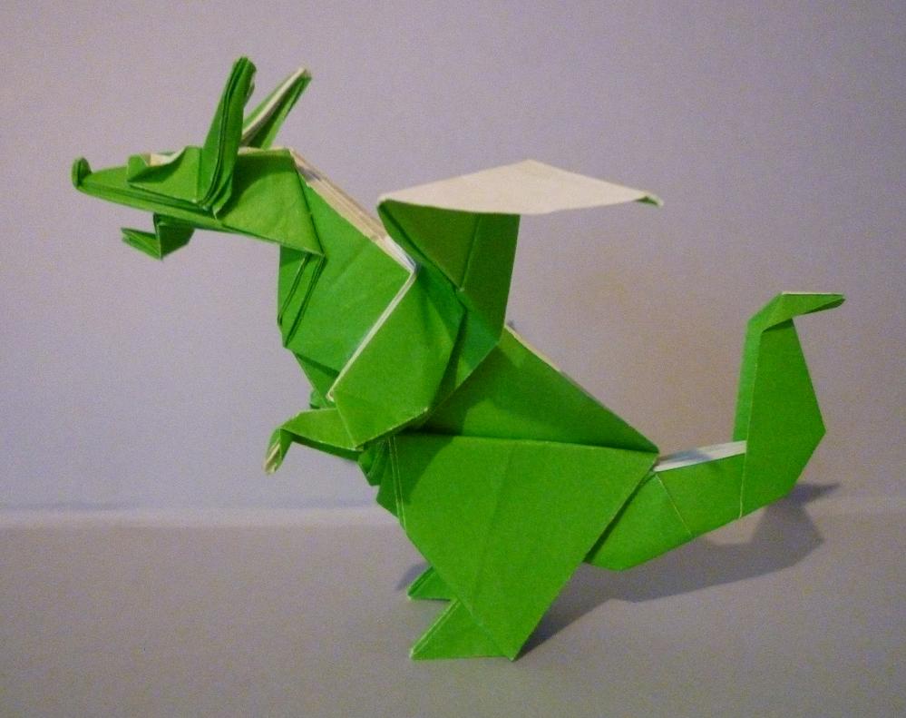 F. ZIEGLER : Origami à Nancy et autres billevesées: Dragon de Maekawa Jun