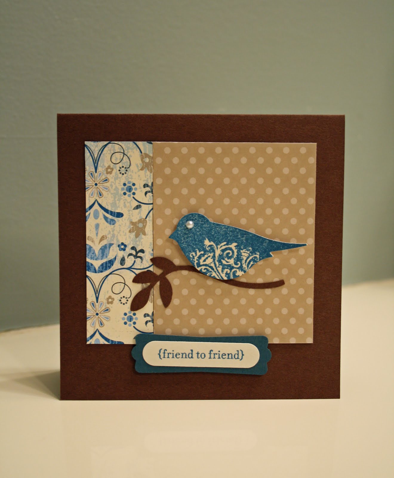paper owl {cassie d'ambrosio}: Stampin' Up! Two-Step Bird Punch