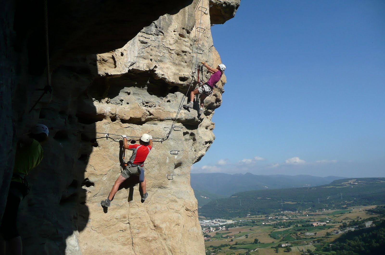 "VIVIENDO EN LAS NUBES..." Aventura.: VÍA FERRATA DE LES BAUMES ...