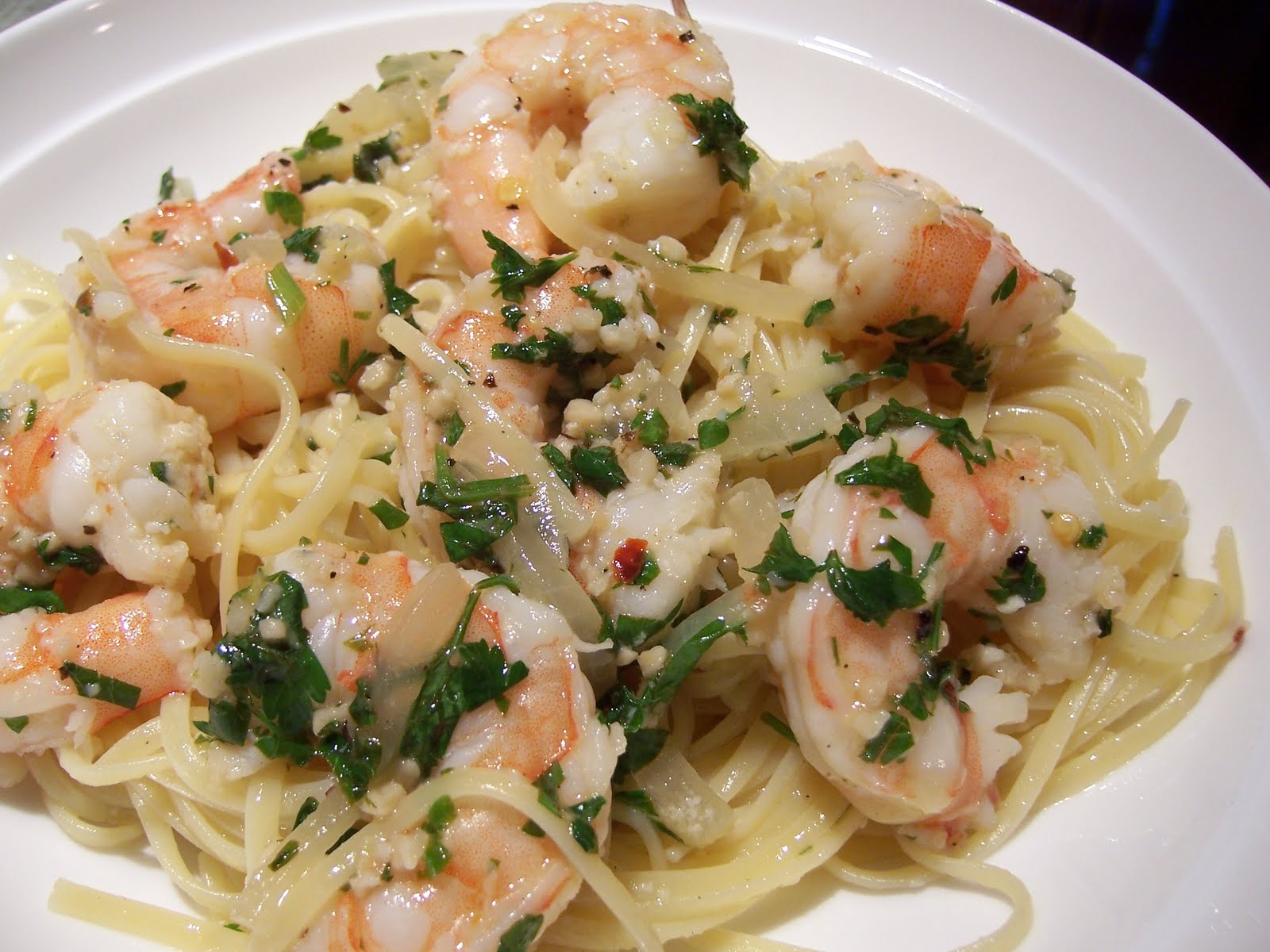 Kellie's Kitchen: Shrimp Scampi Linguini