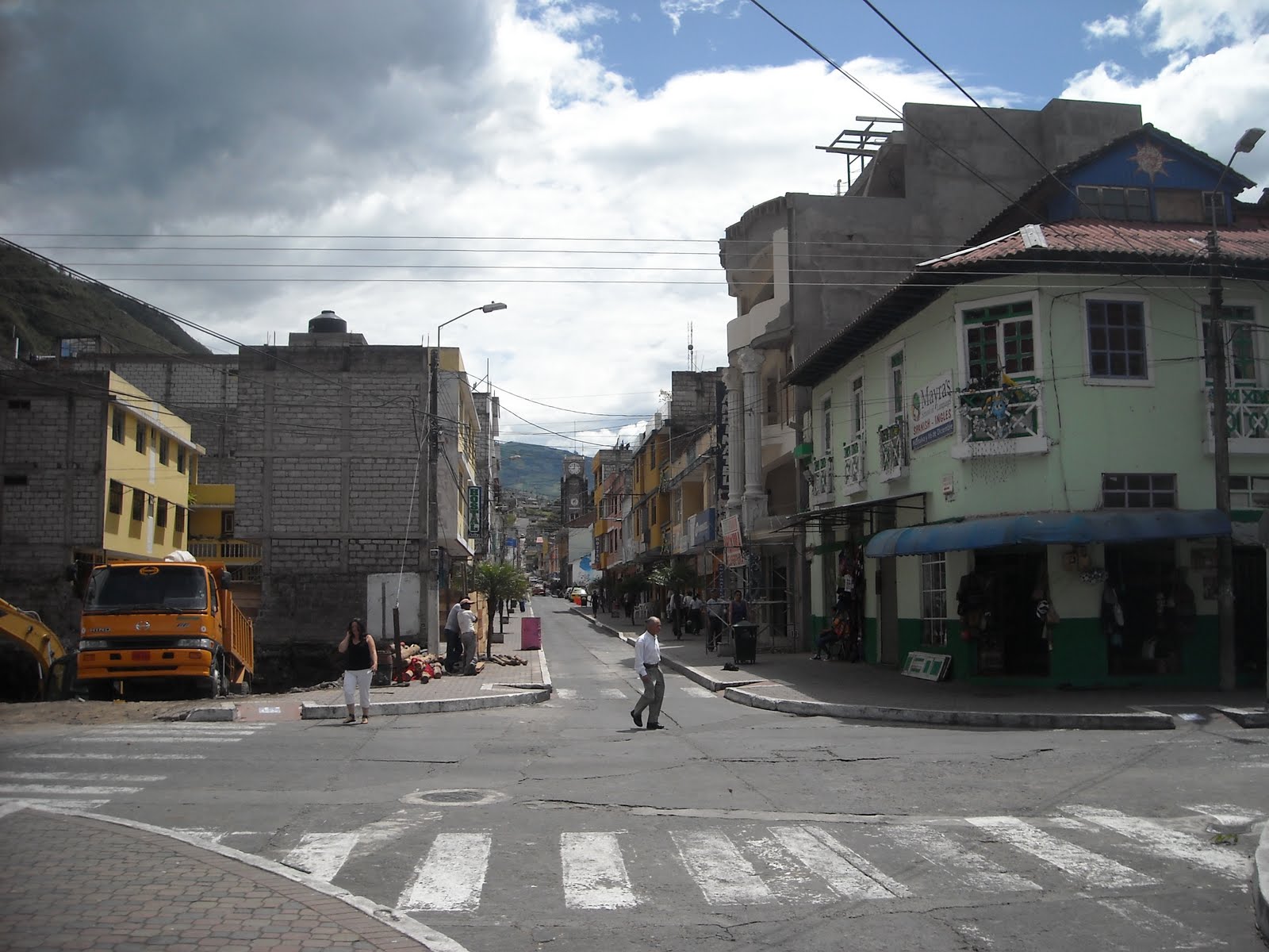 Backpacking Central And South America: Banos Ecuador