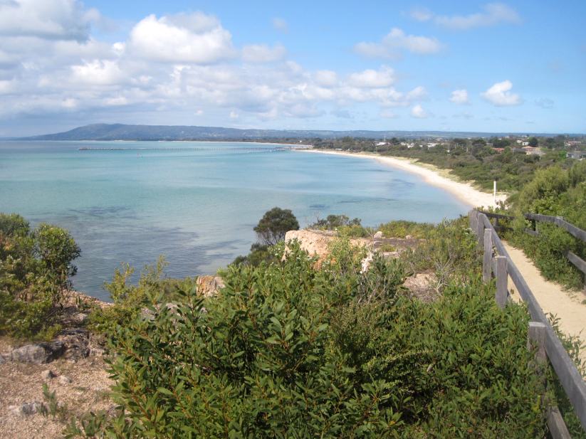 TRACKS, TRAILS AND COASTS NEAR MELBOURNE : Rye to White Cliffs Beachwalk