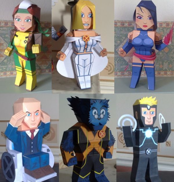 Marvel+Comics+X-Men+Papercraft.jpg