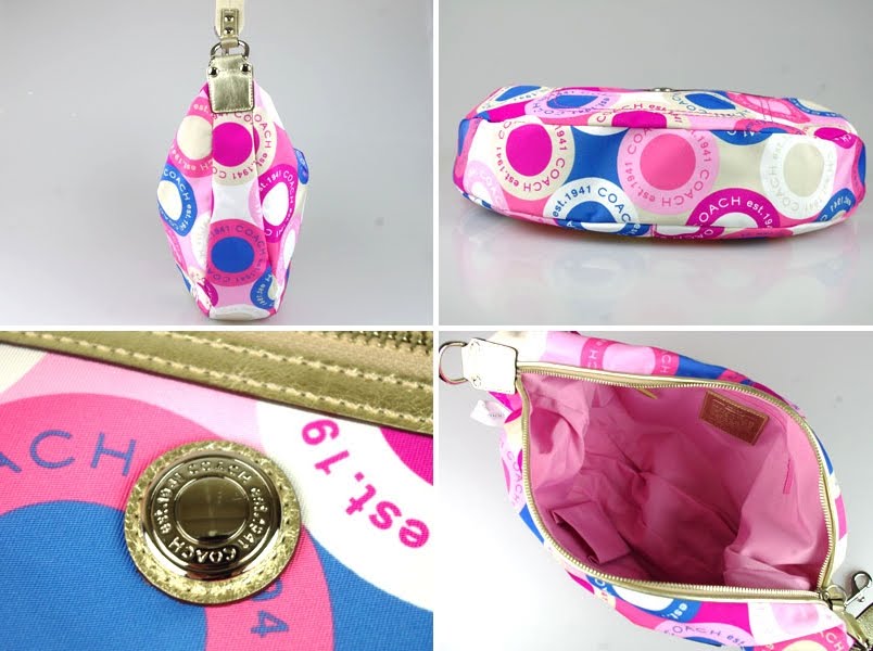 LADIES BAG ONLINE: #499 - COACH DAISY SCARF PRINT HOBO BAG 15166