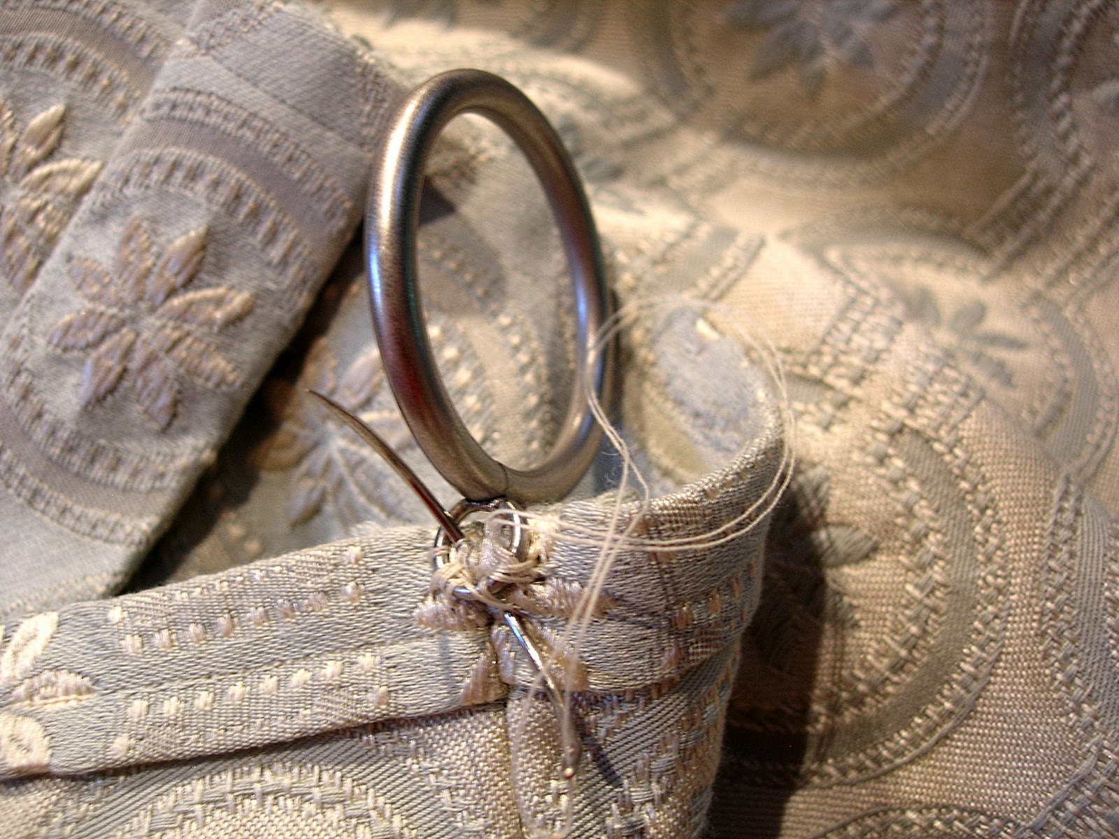 DIY Cafe Curtains - Dishes and Designs