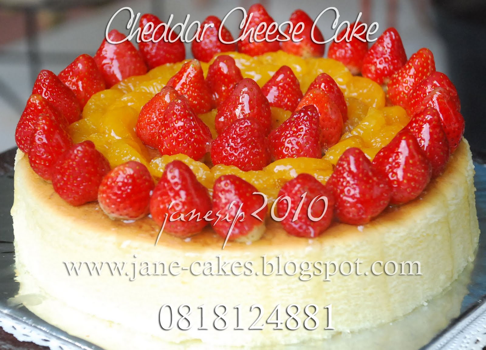 JANE'S CAKES: CHEDDAR CHEESE CAKE