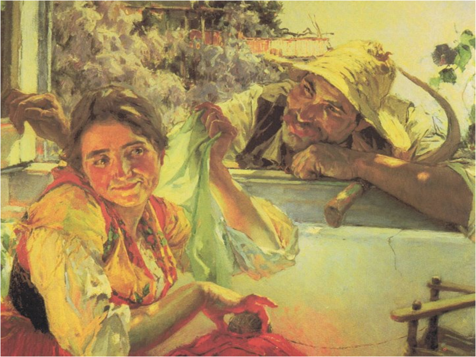 Formigarras: Pintura de José Malhoa