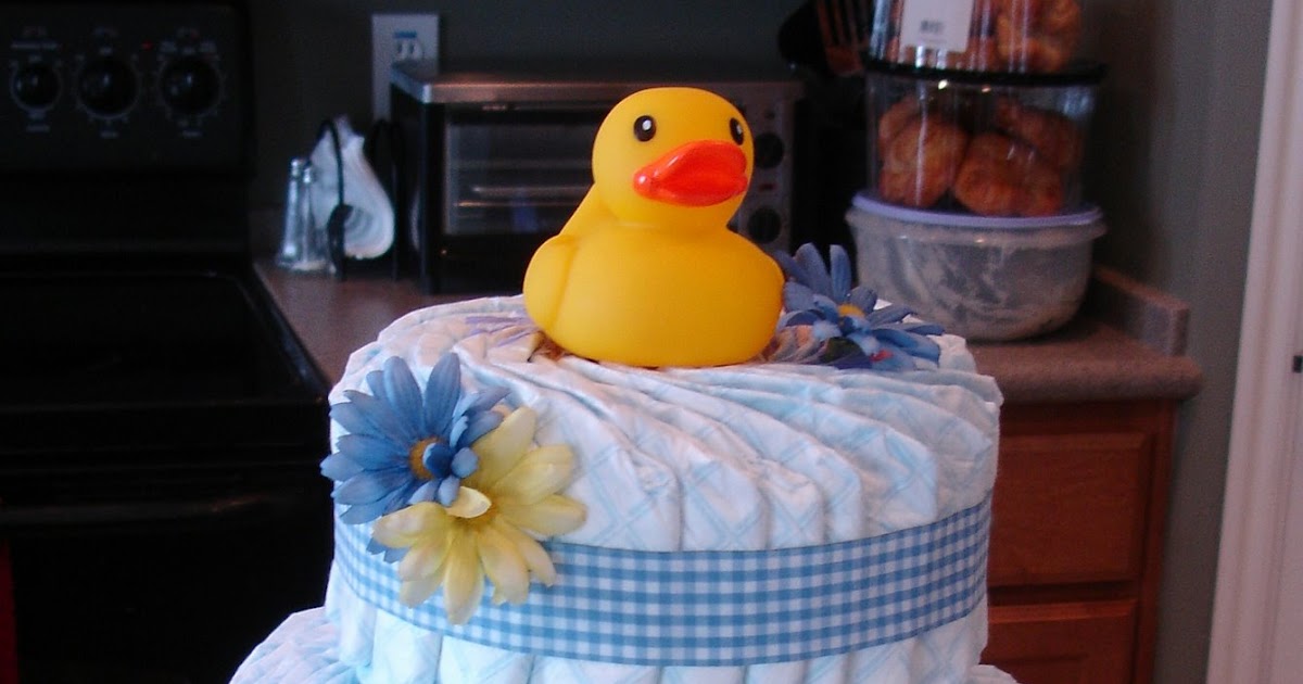 Our Homemade Happiness: Homemade Diaper Cake