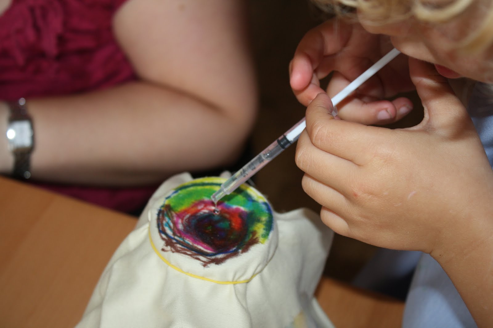 TheMadHouse: Children's Craft Showcase - Dying fabric with Permanent ...