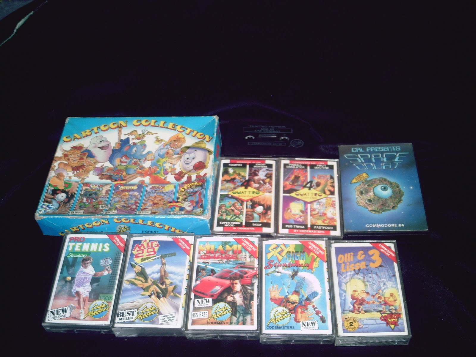 Deadpan Flook and The Blog Of Stuff!: Games Collection - Commodore 64