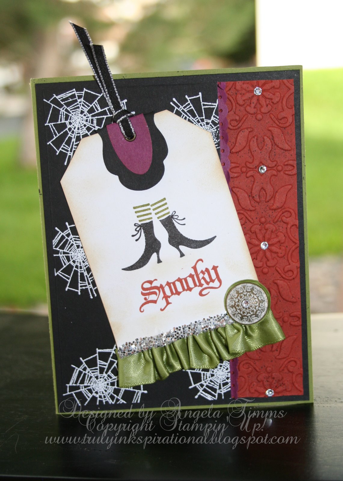 Truly Inkspirational: WICKED COOL Card