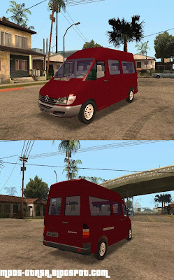 Mods GTA San Andreas: Sprinter Van