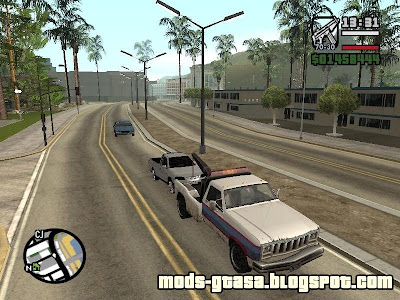 Mods GTA San Andreas: Mod Town Truck Help