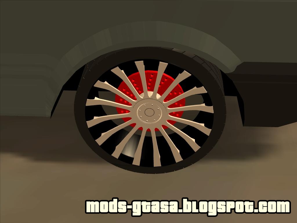 Mods GTA San Andreas: Pack de Rodas 3D