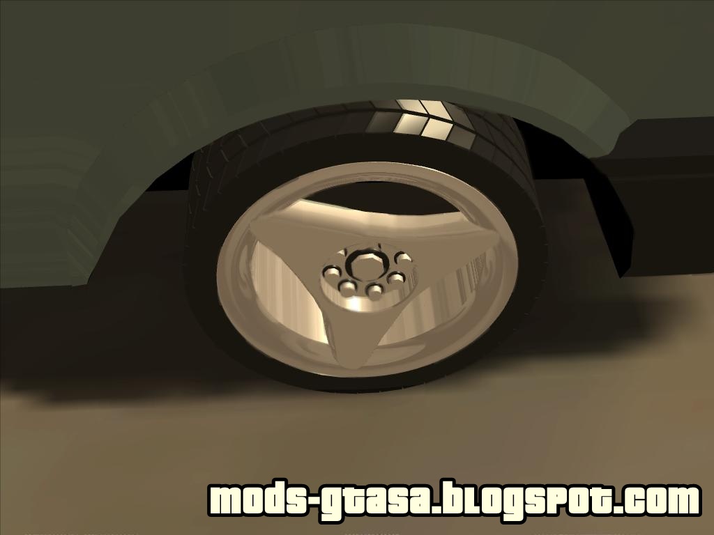 Mods GTA San Andreas: Pack de Rodas 3D