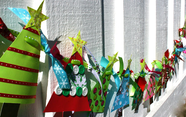 Smart-Bottom Enterprises: Christmas Tree Banner Craft Kit