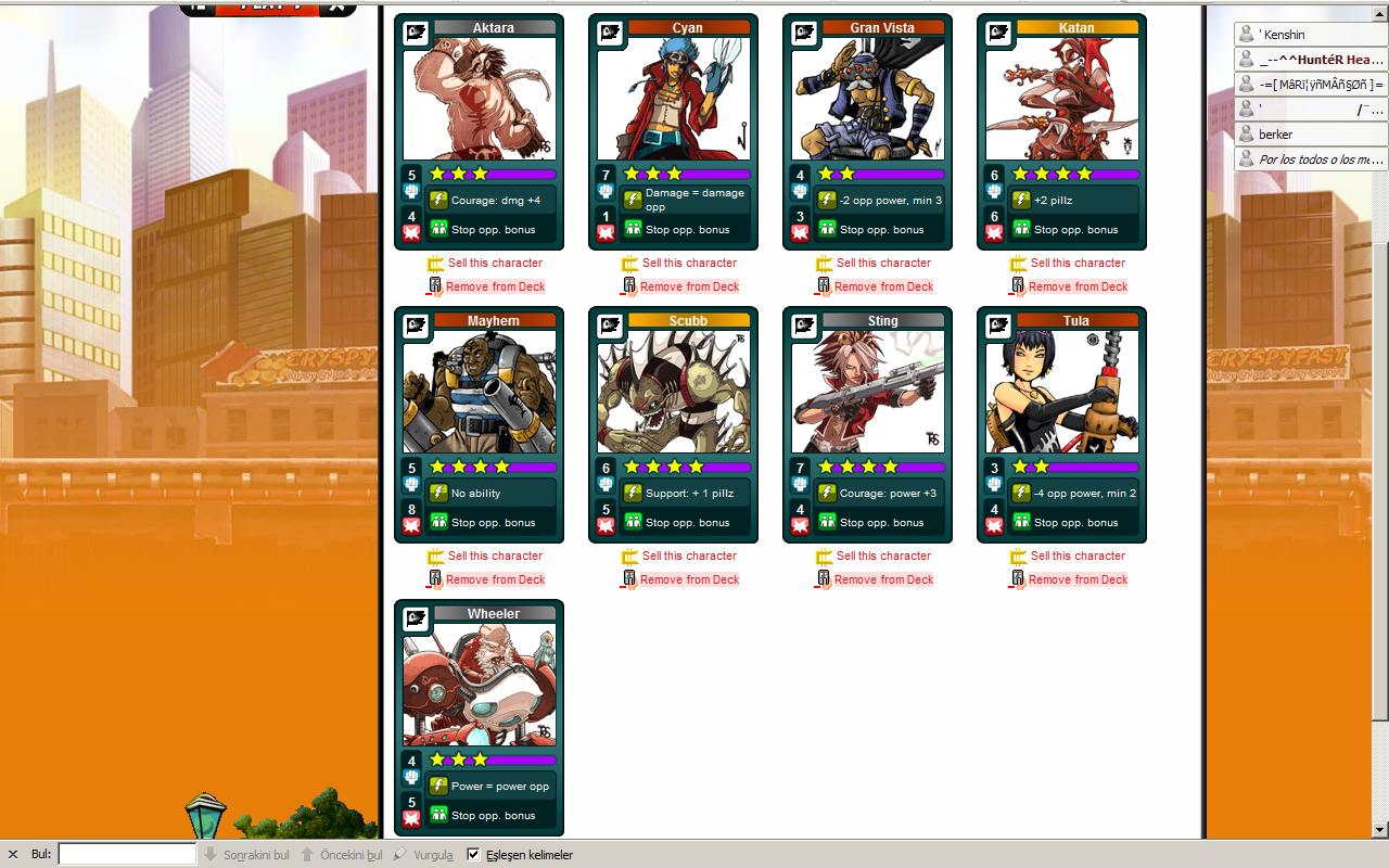 Urban Rivals обзор карточной онлайн игры