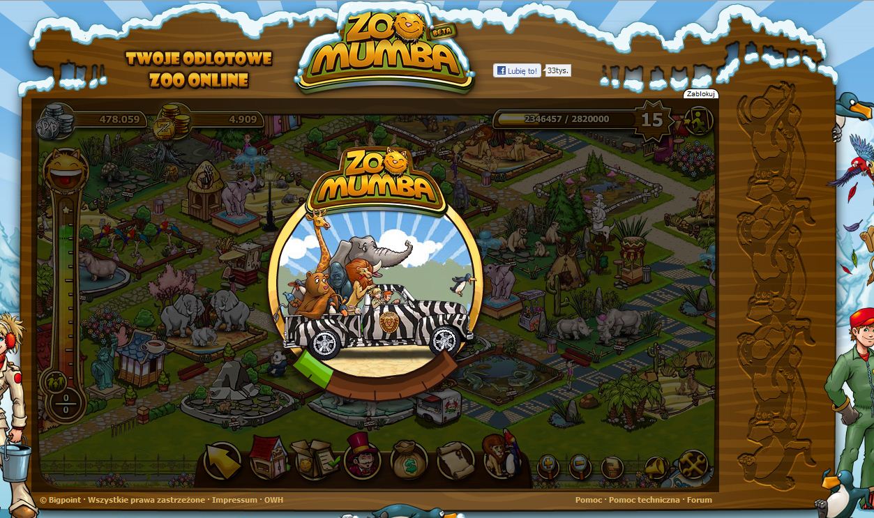 ZooMumba Обзор онлайн игры про Зоопарк