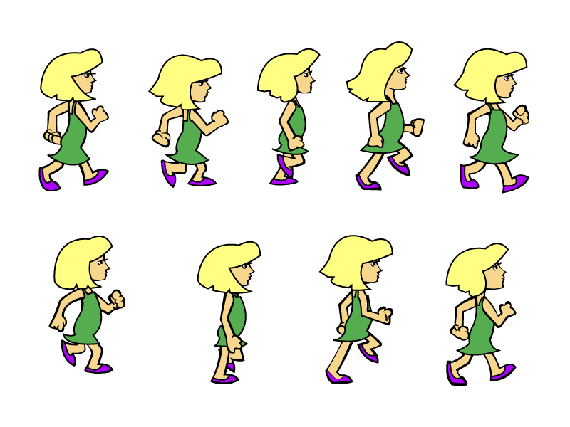 Works in Progress: Walking Sequence