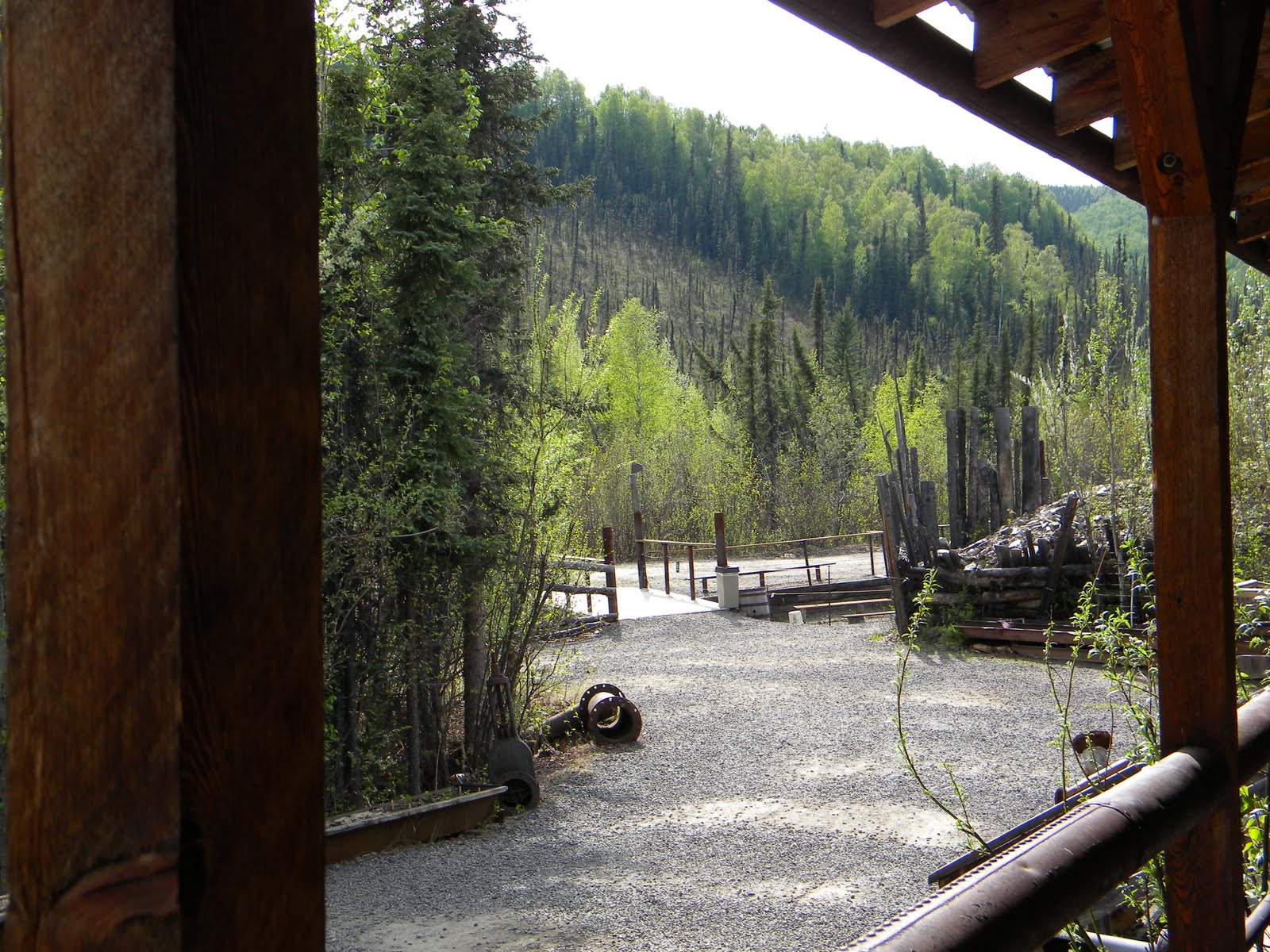 Traveling Through: Eldorado Gold Mine, Fox Alaska