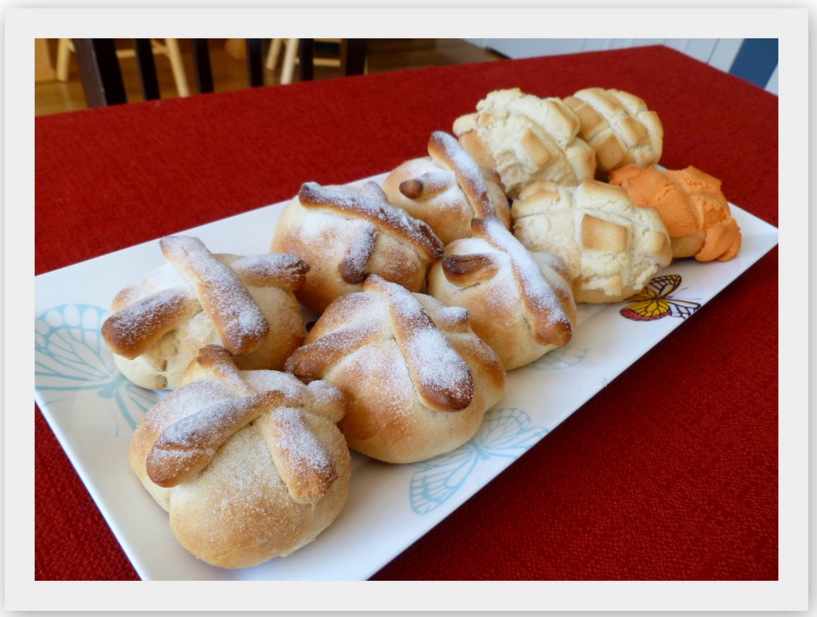 Diana & Eileen: Mexican Sweet Bread (Conchas a.k.a Seashells)