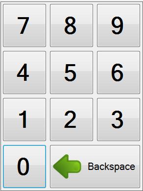 Ecode Surf - Freelancer: Numeric Keypad - Custom User Control