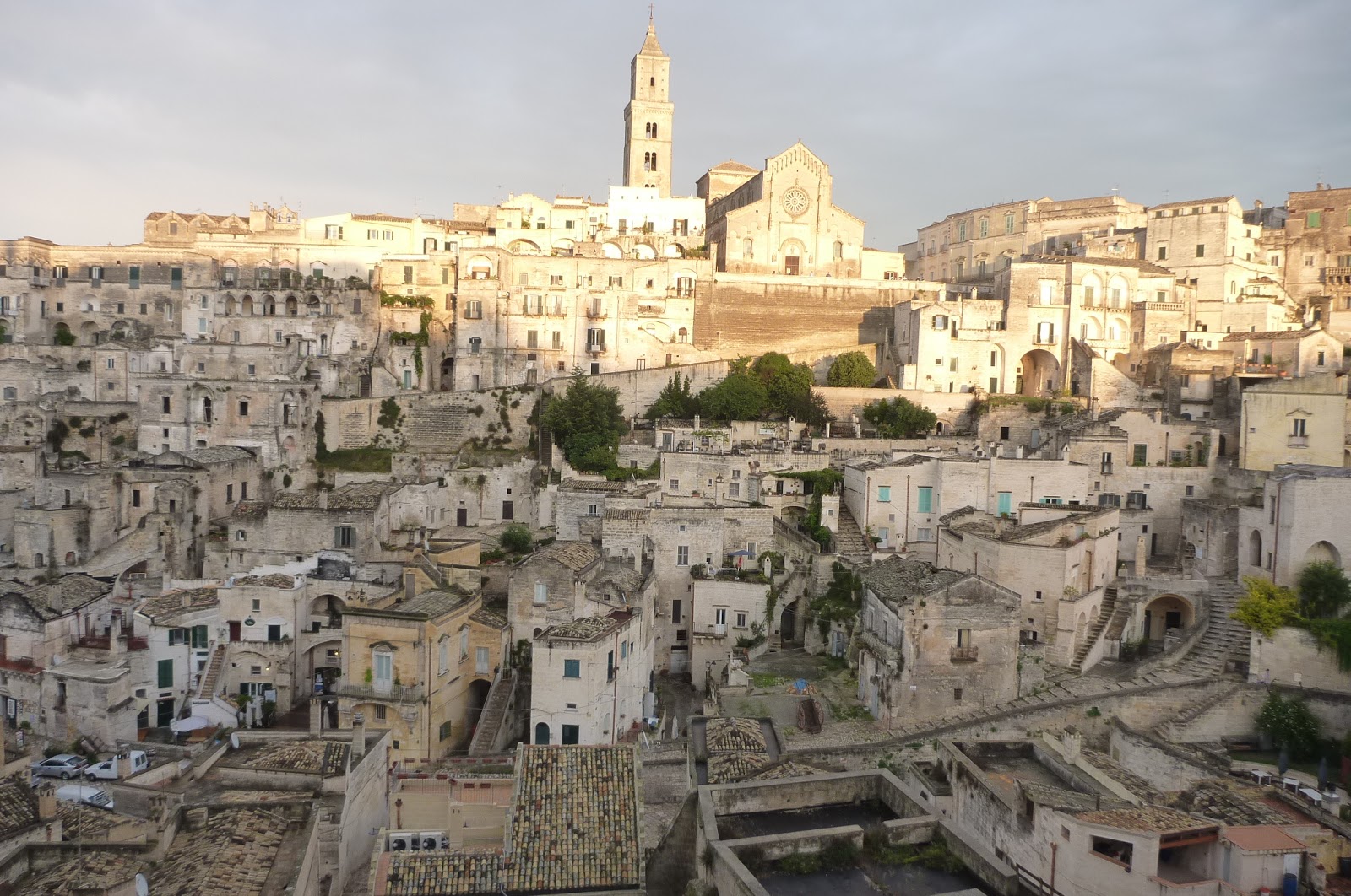 The Town of Matera in the Basilicata Region