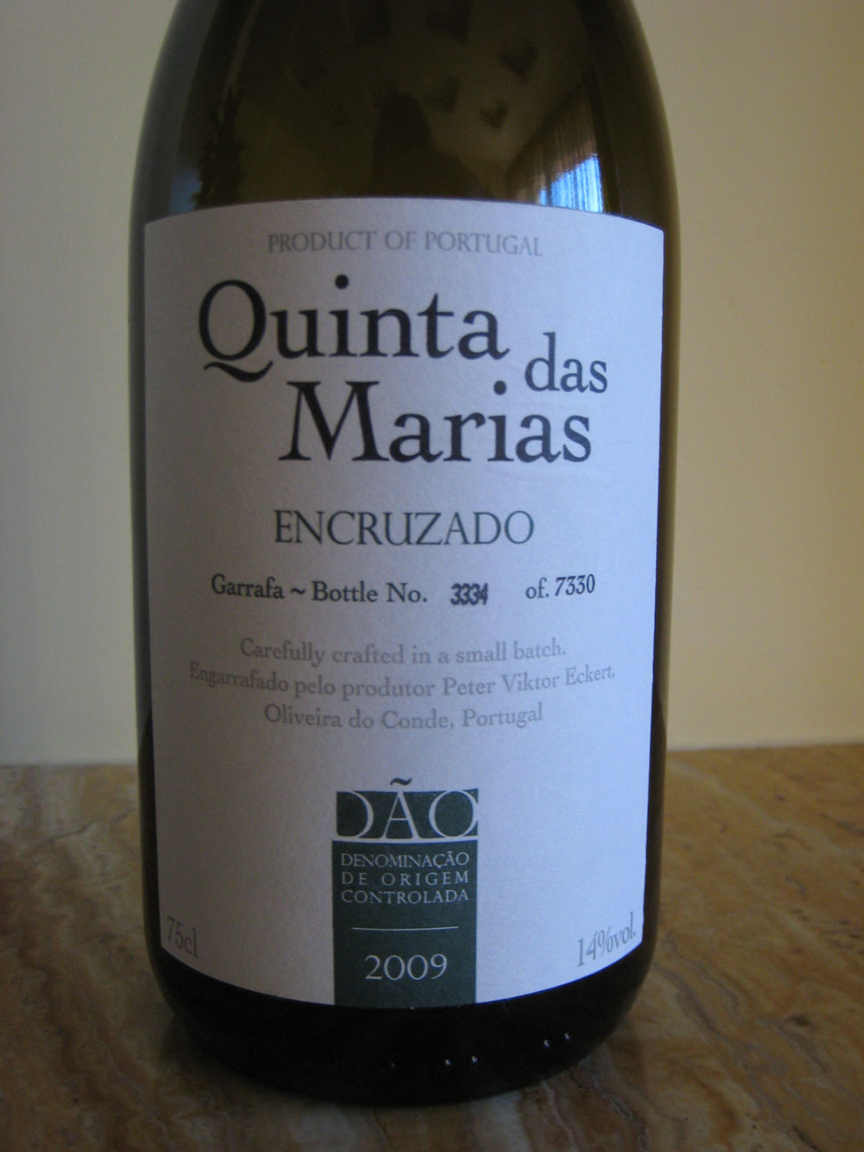3 nos copos: Quinta das Marias Encruzado 2009