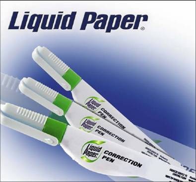 CDR Store: Corrector Liquid Paper