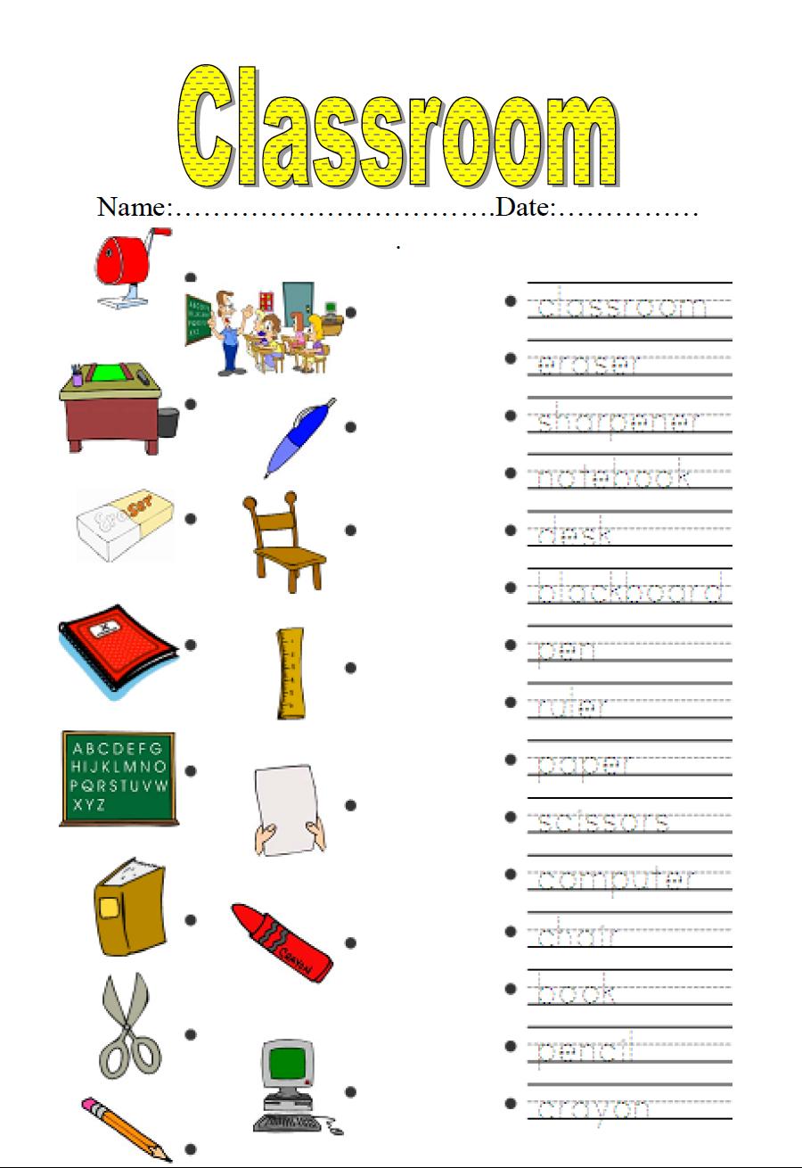 Teaching Experiences and Materials: Classroom Objects