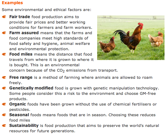 Design Context: BBC Bitesize ...Food Technology