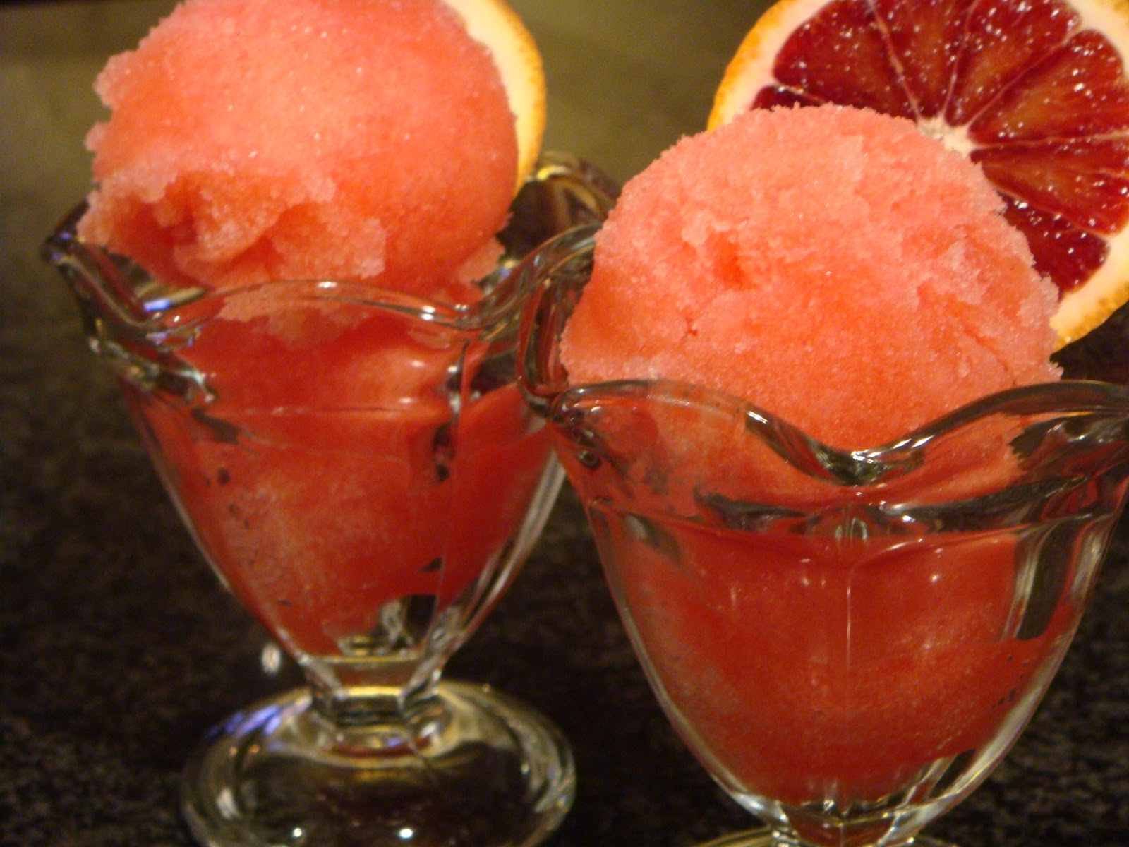 Delicious Dishings: Raspberry, Blood Orange, And Prosecco Sorbet
