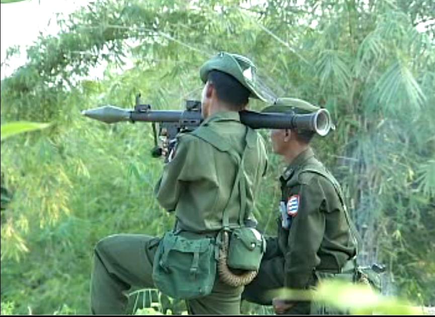 Myanmar made weapons Used by Myanmar army - Bangladesh Defence