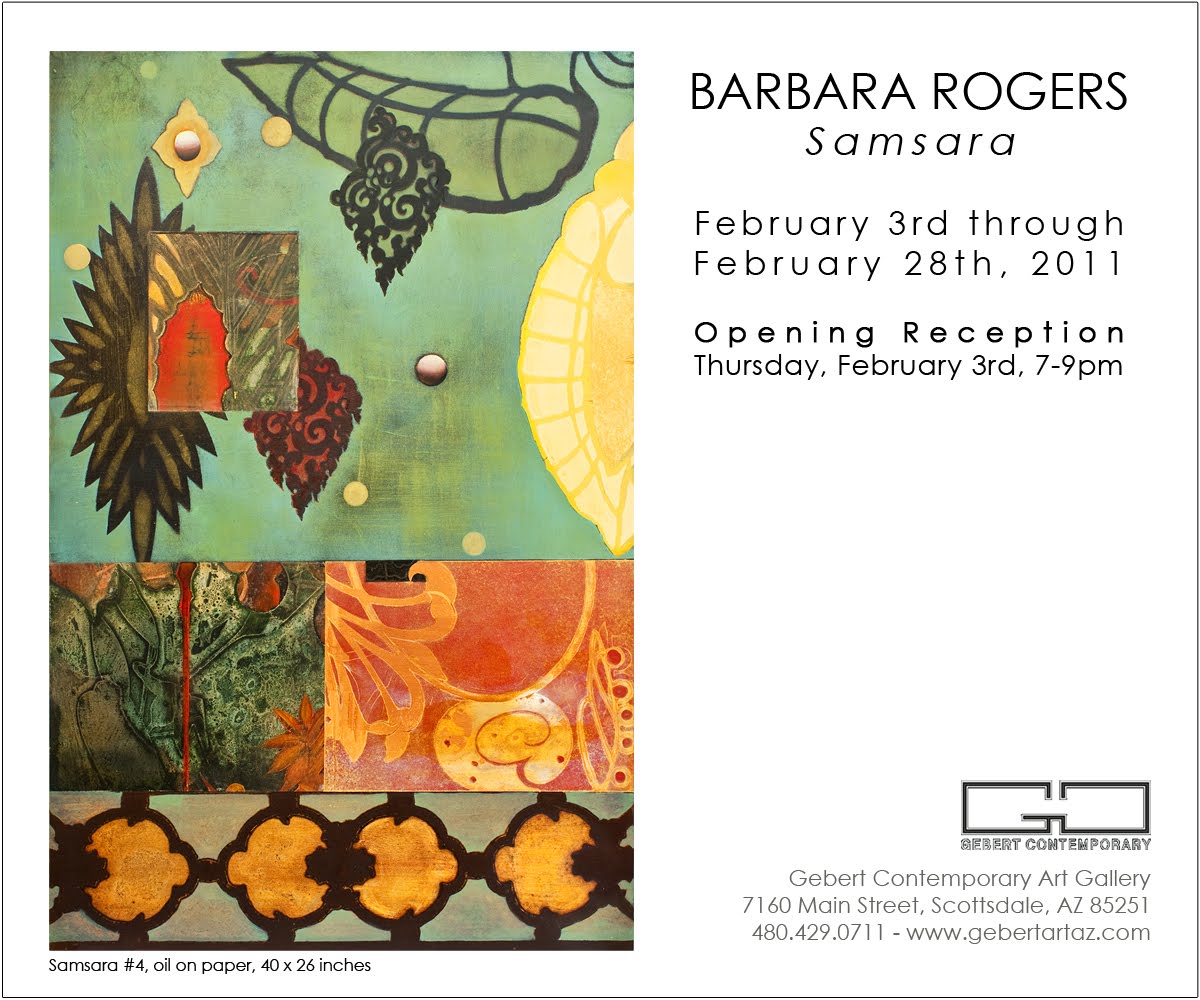 Barbara Rogers Art: Upcoming Exhibition at Gebert Contemporary in ...