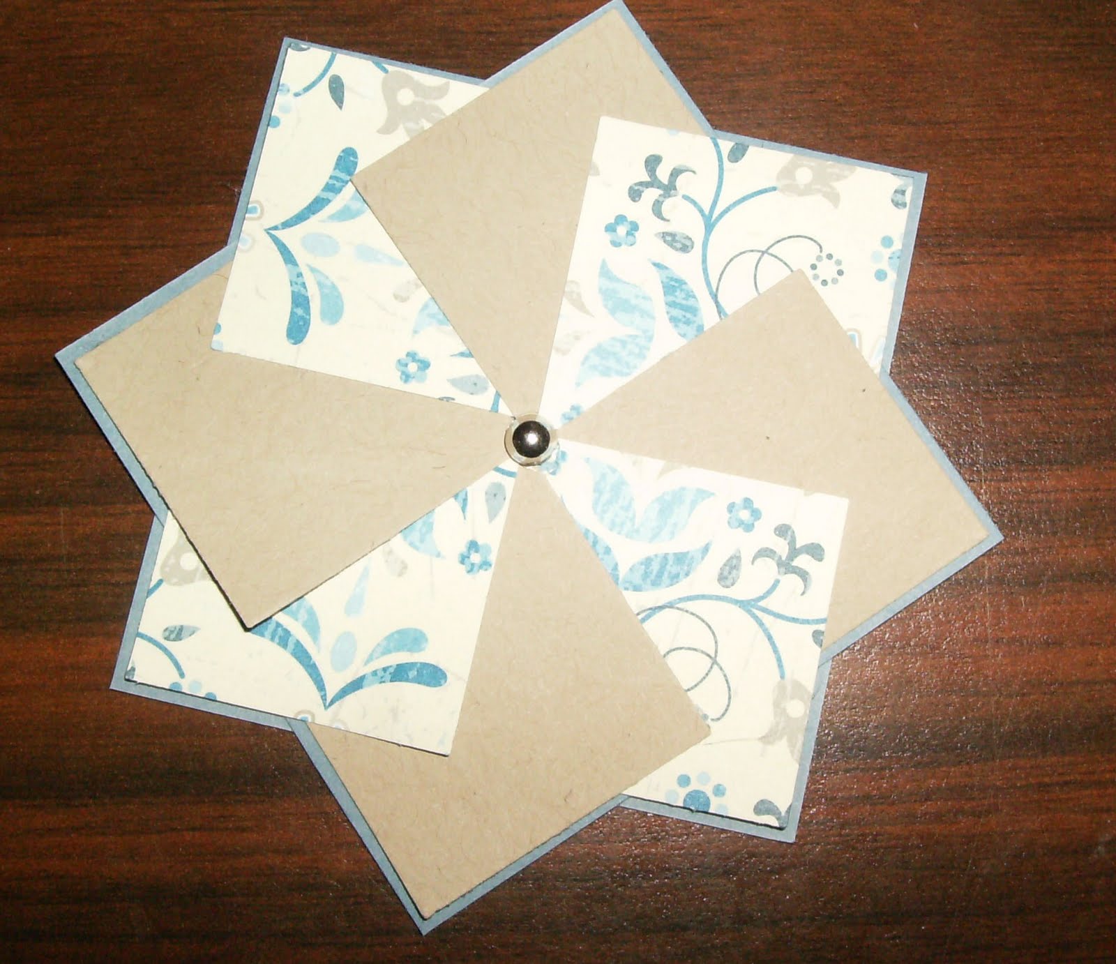 Sheryl's Crafting Corner: How to make the pinwheel
