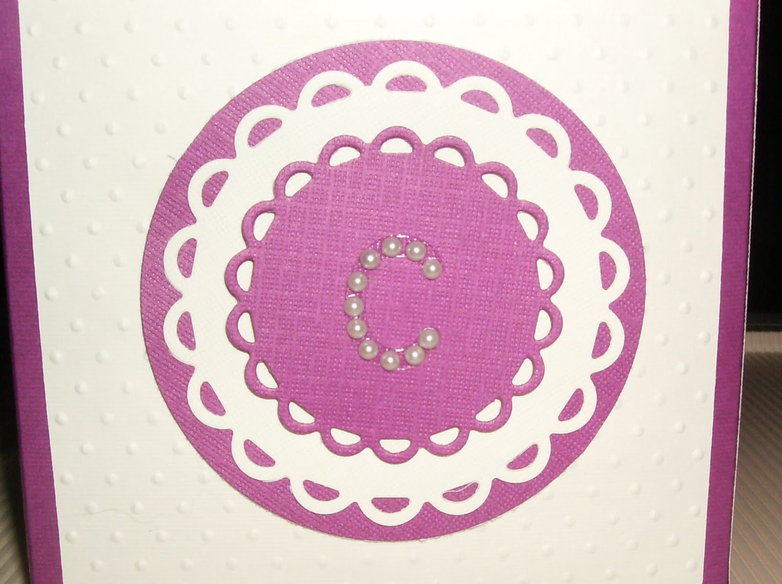 Sheryl's Crafting Corner: Monogram Tissue Box