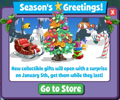 News: New Fishes, Xmas Decors, Gifts, Plants, Fish Revival (My FishVille)