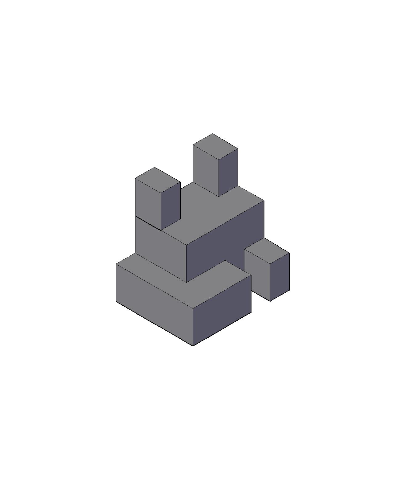 autocad dibujo: solido 4