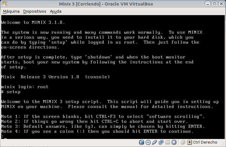 Guía instalación Minix | El blog de pico.dev