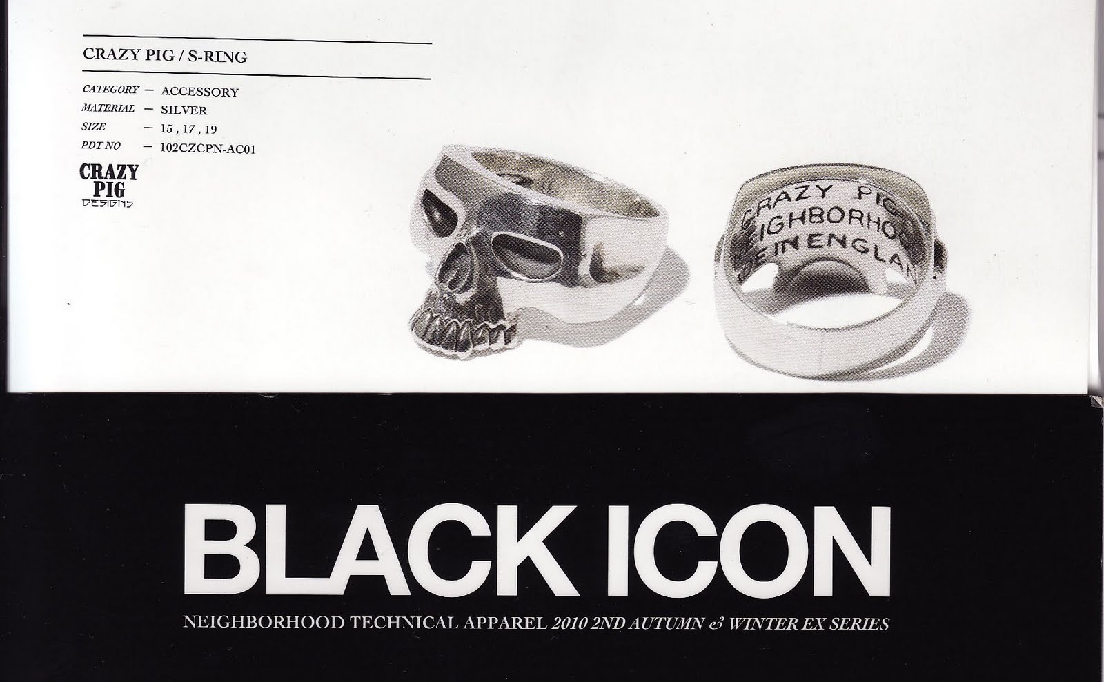 Crazy Pig Designs: LIMITED EDITION SKULL RIING from CRAZY PIG ...