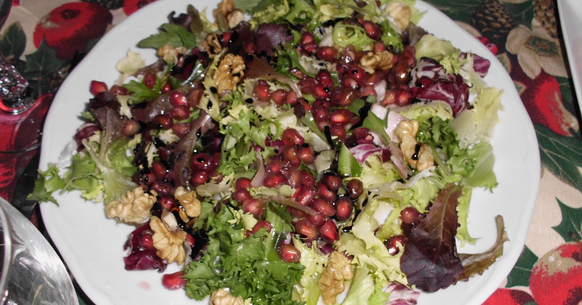 Mi Rincón Gastronómico: Ensalada con granada y nueces